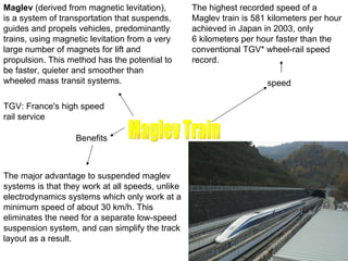 Maglev train | PPT