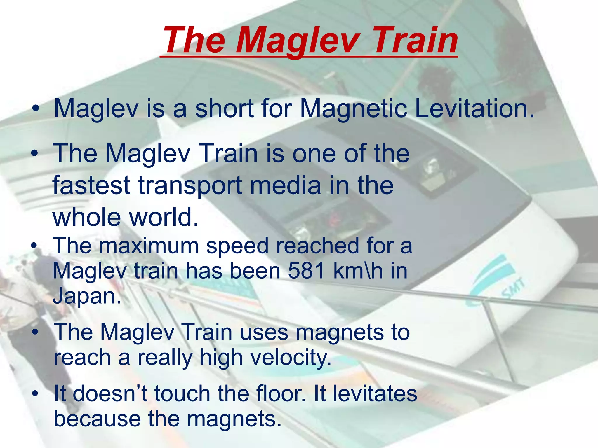 Maglev train | PPT