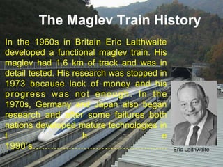 Maglev train | PPT