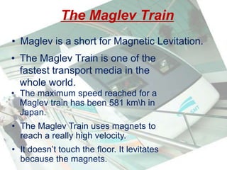 Maglev train | PPT