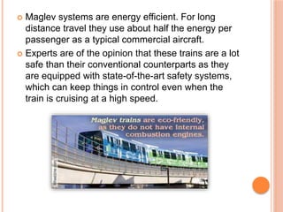 Maglev train | PPTX