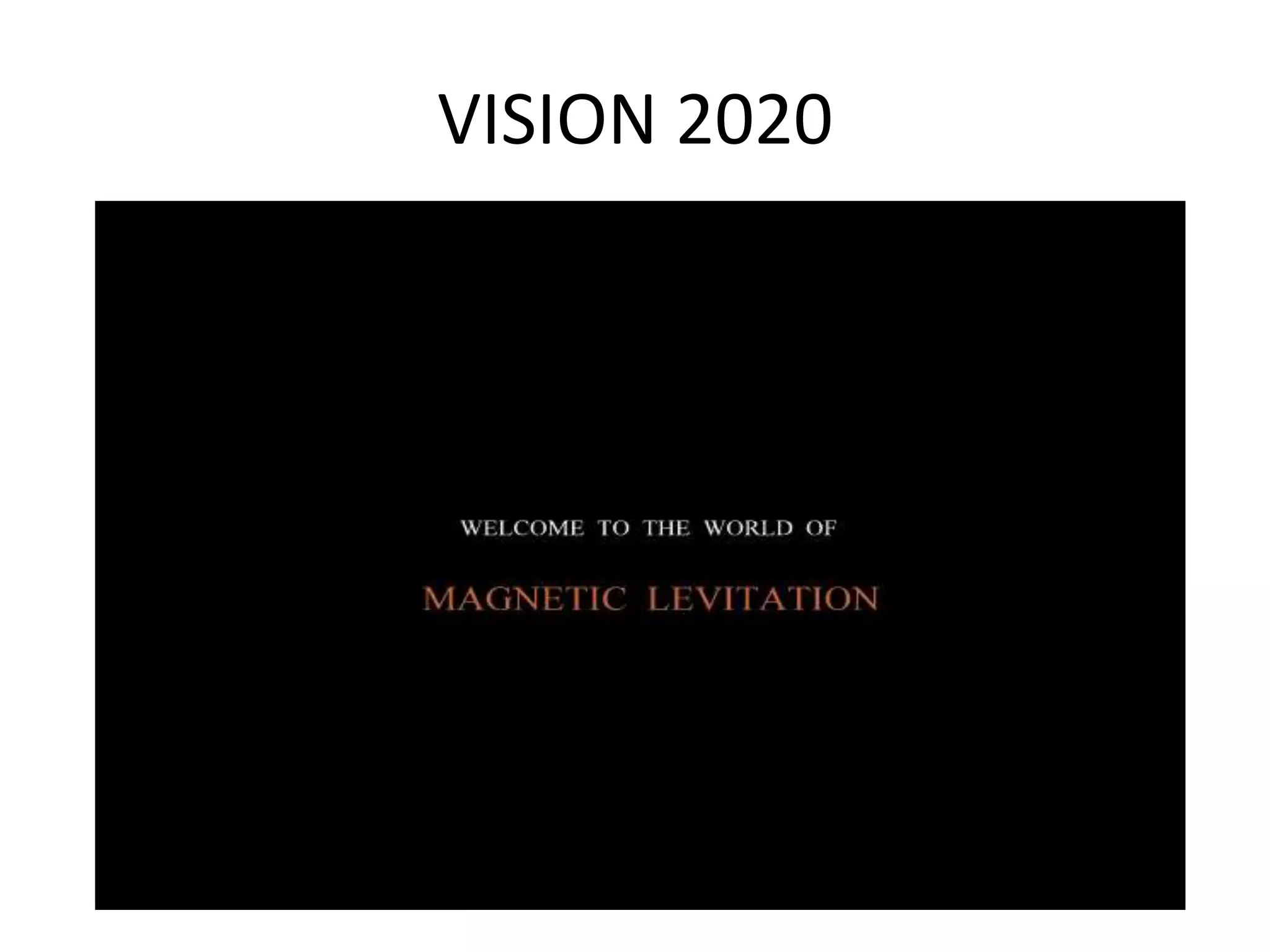 Maglev Train Paper Presentation, Magnetic Leviation Train, High Speed ...