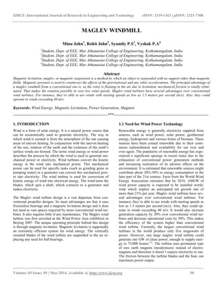 Maglev windmill | PDF