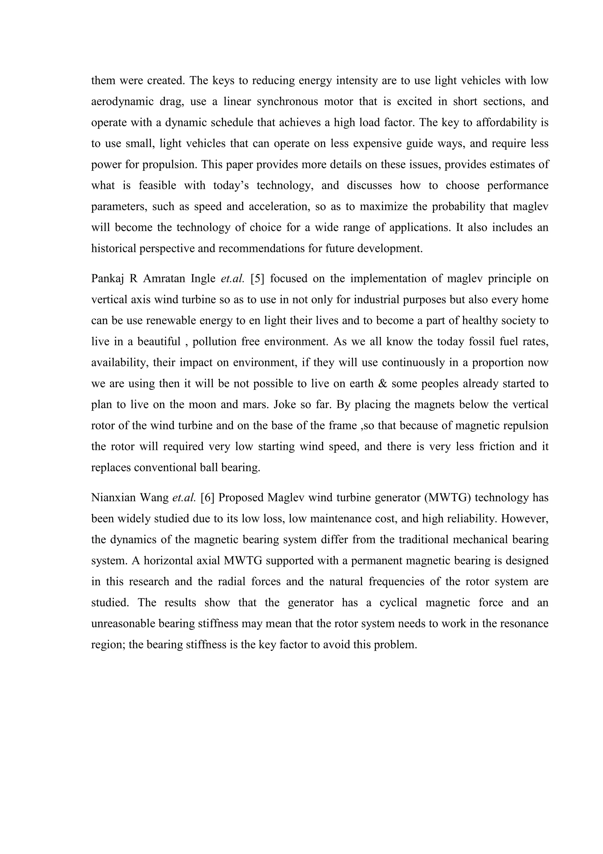 Maglev windmill project report | PDF