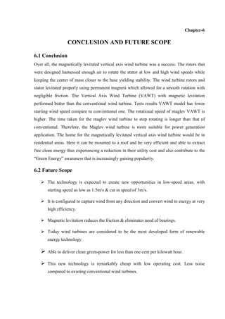 Maglev windmill project report | PDF