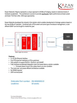 Magma3.0 datasheet | PDF