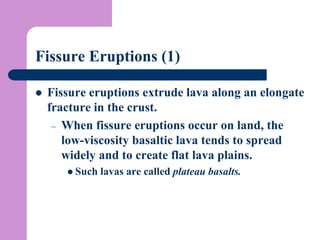 Magma And Volcanoes and Viscosity Powerpoint | PPT