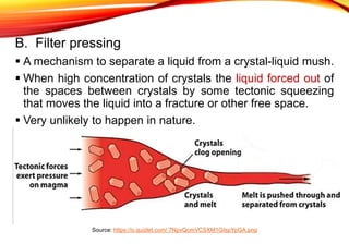 Magmatic Differentiation & Implication to rock formation.pptx