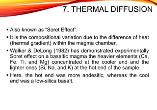 Magmatic Differentiation & Implication to rock formation.pptx