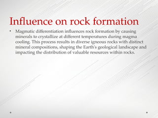 Magmatic Differentiation | PPTX