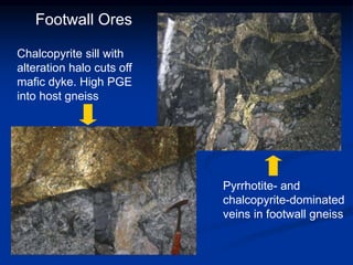Ore Geology of Magmatic Ni-Cu-PGE deposits | PPT
