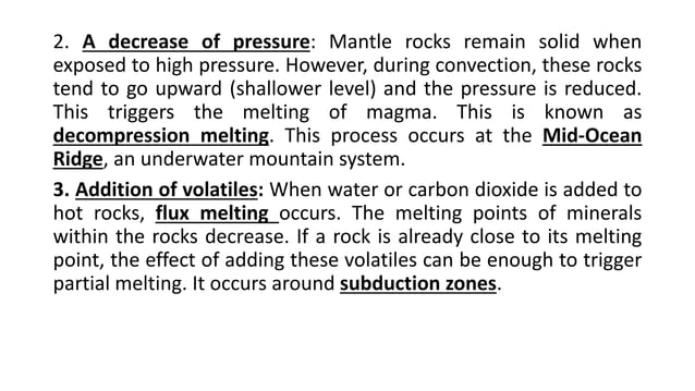 magmatism.pptx | Geology | Science