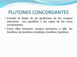 MAGMATISMO Y PLUTONISMO GEOLOGIA GENERAL | PPT