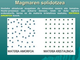 Magmatismoa | PPT