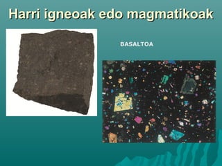 Magmatismoa | PPT