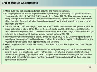 Magma viscosity | PDF
