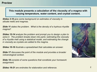 Magma viscosity | PDF