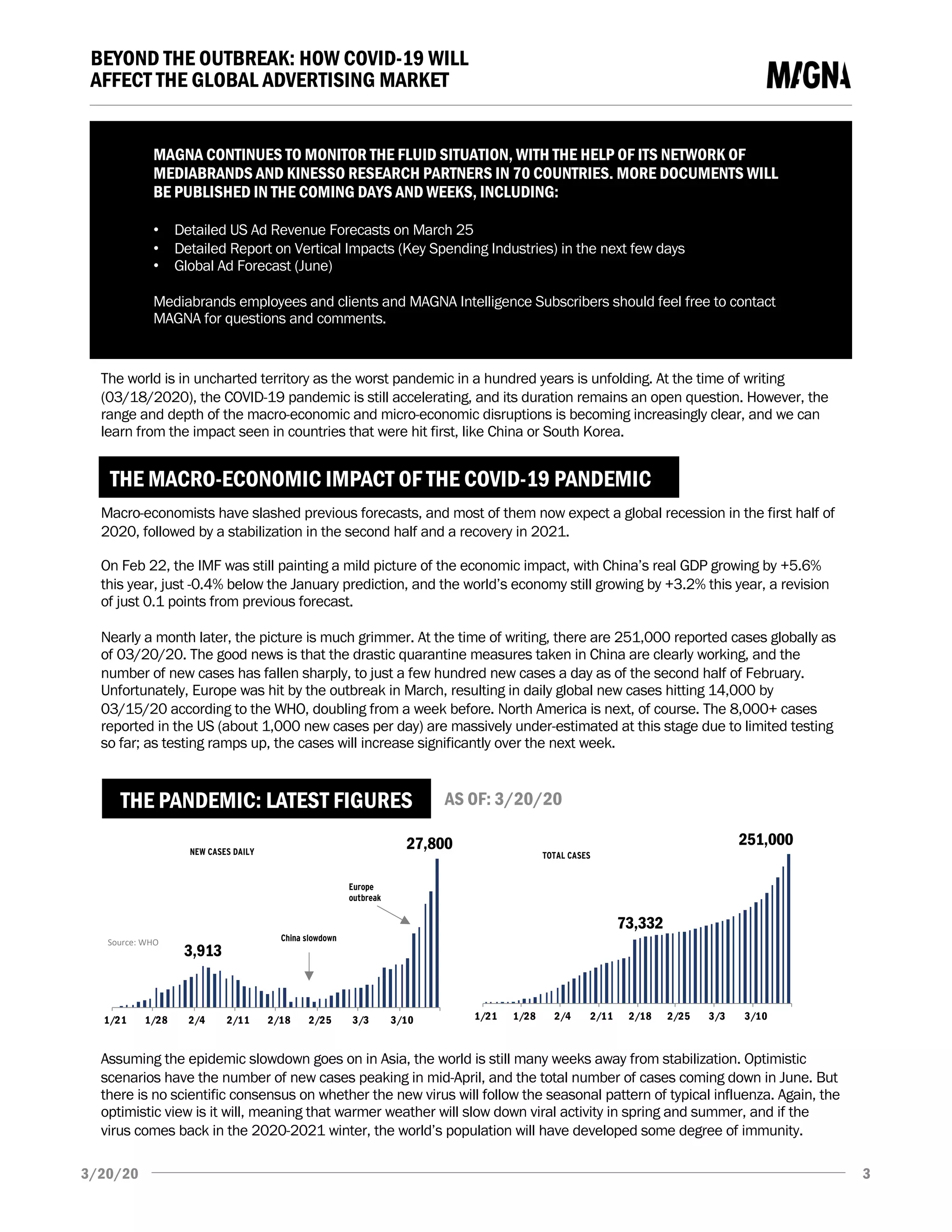 Magna 20 mar - impacts on global advertising - en | PDF