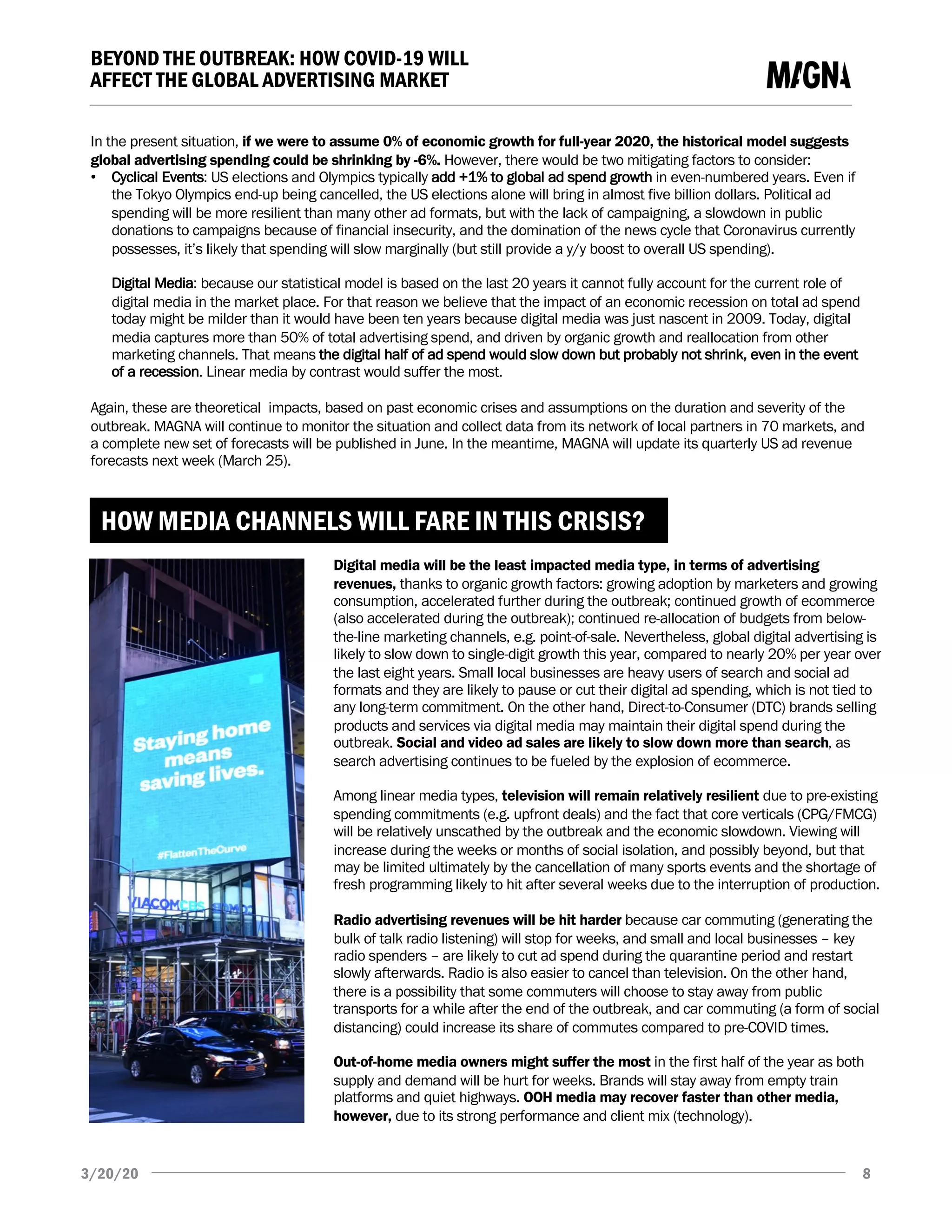 Magna 20 mar - impacts on global advertising - en | PDF