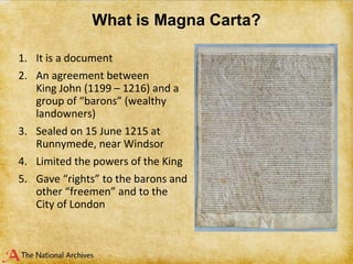 Magna Carta lesson 1 | PPT | Homework and Study | Education
