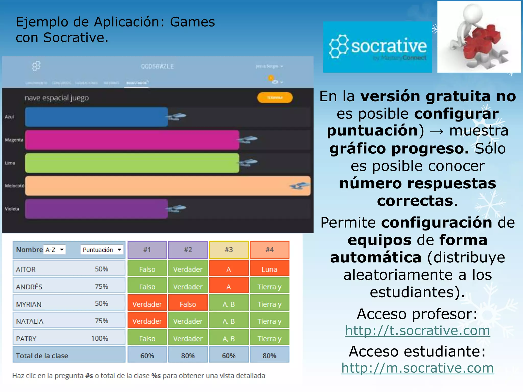 KAHOOT, SOCRATIVE & QUIZIZZ. HERRAMIENTAS GRATUITAS PARA FOMENTAR UN ...