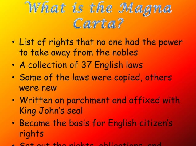 Magna Carta | PPT