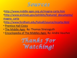 Magna Carta | PPTX