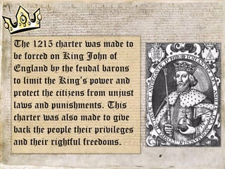 MAGNA CARTA by Hayley Muir | PPT