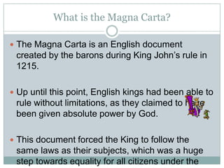 Magna carta ppt | PPTX