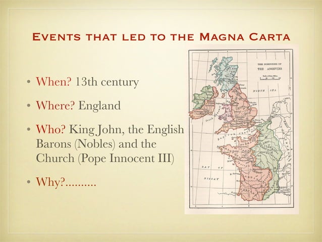 Magna carta slideshow | PPT