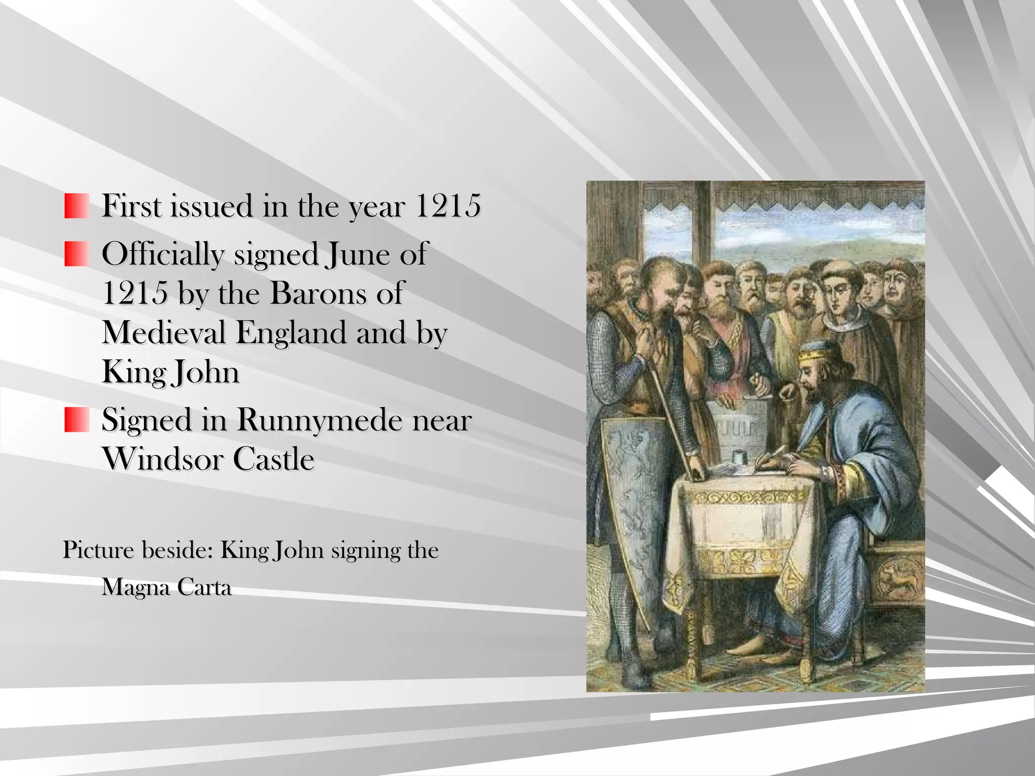 Magna Carta Powerpoint | PPT