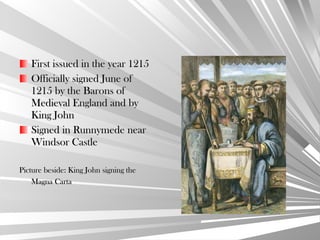 Magna Carta Powerpoint | PPT