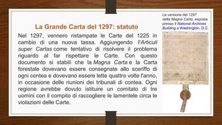 Magna charta libertatum italiano | PPT