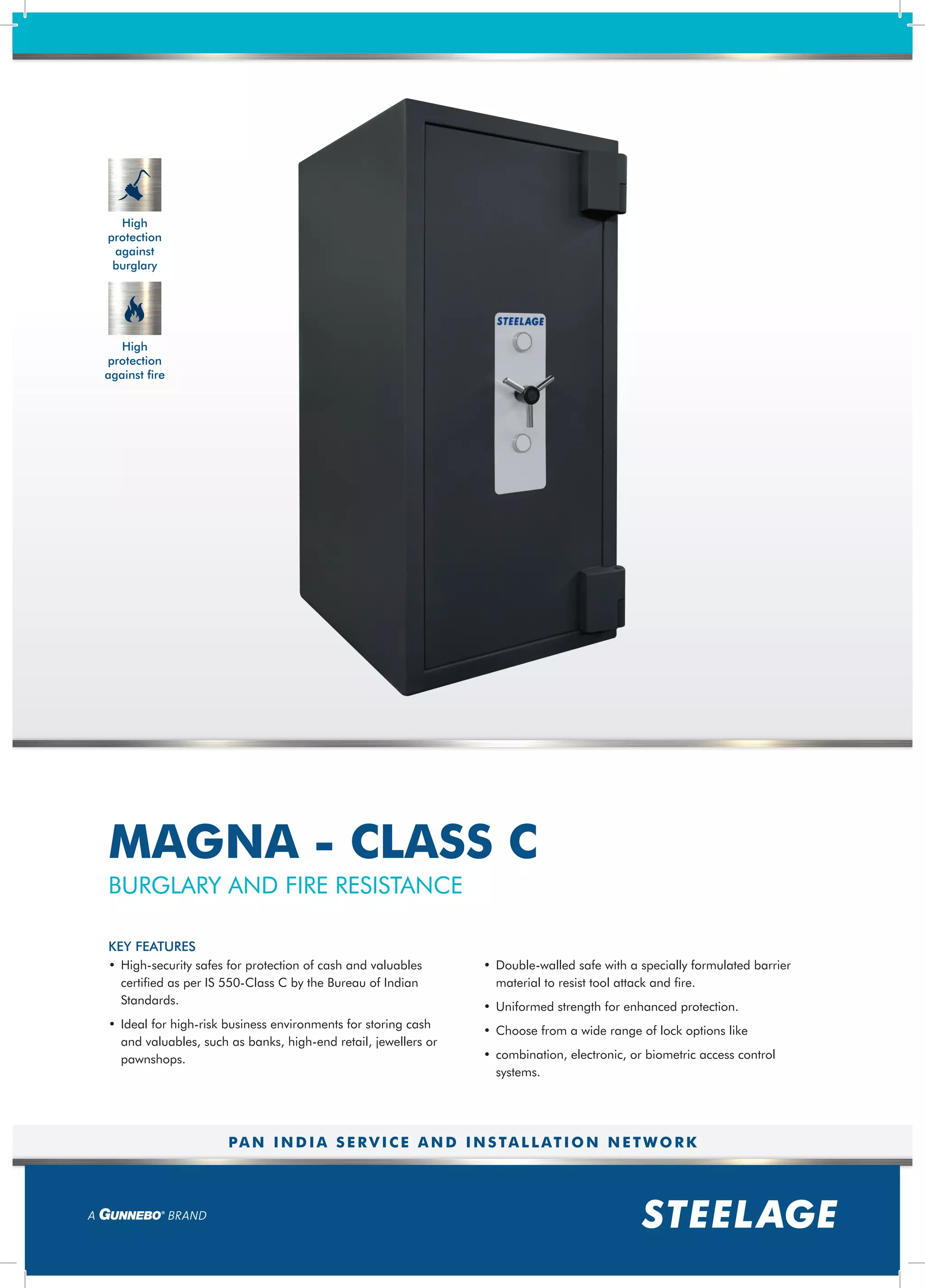 Magna Class C High Security Safes Certified by BIS.pdf