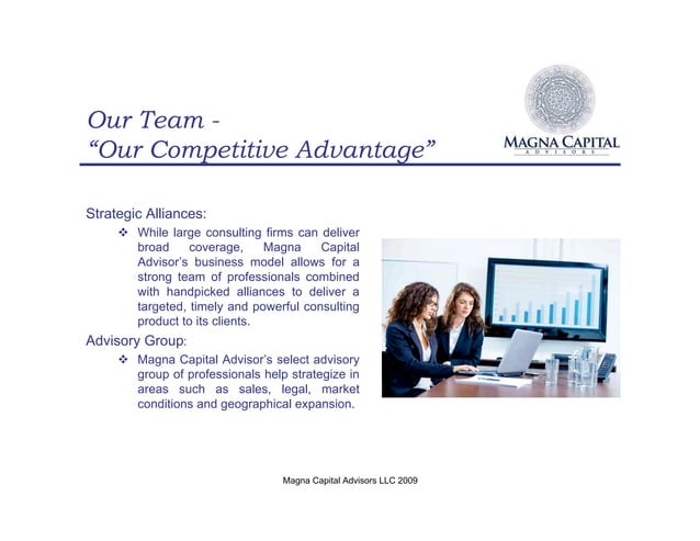 Magna Capital Advisors Brochure | PPT