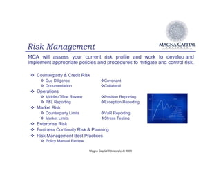 Magna Capital Advisors Brochure | PPT