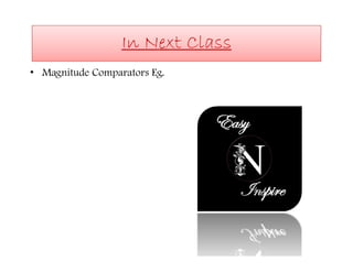 Magnitude Comparator and types of MC | PDF
