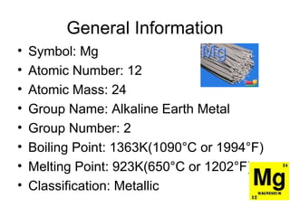 Magnesium | PPT
