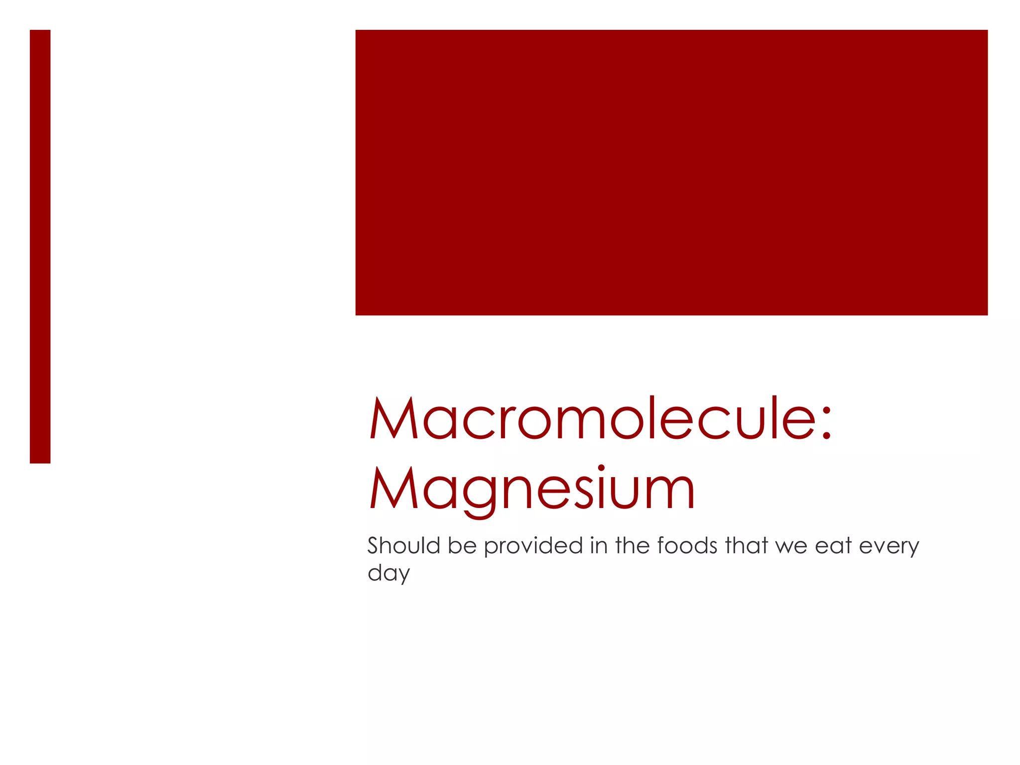 Magnesium | PPTX