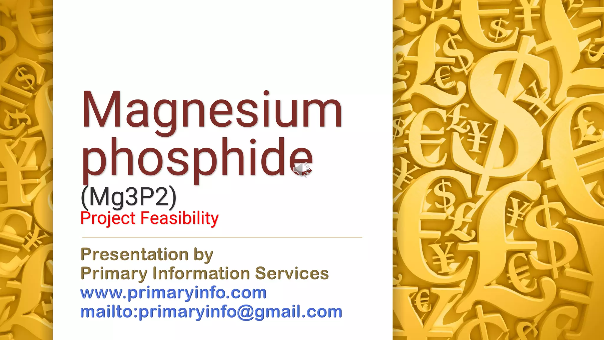 Magnesium phosphide | PPT