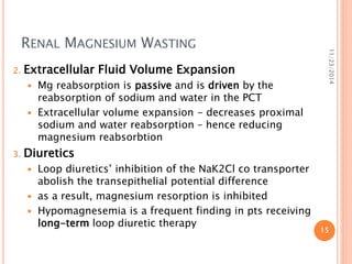 Magnesium disorder in critically ill patients | PPTX