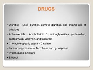 Magnesium disorders | PPTX