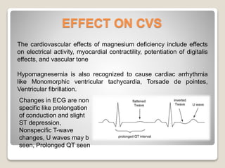 Magnesium disorders | PPTX