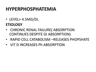Magnesium imbalances HYPO AND HYPERPHOSPHATEMIA.pptx