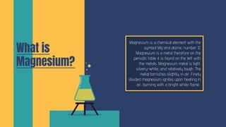Magnesium Element | PPTX