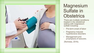 Magnesium sulfate | PPTX