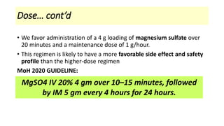 Magnesium Sulfate for Neuroprotection .pptx