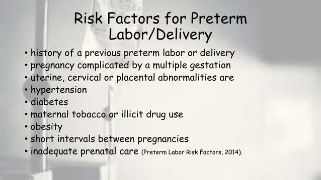 Magnesium sulfate use for preterm labor | PPTX