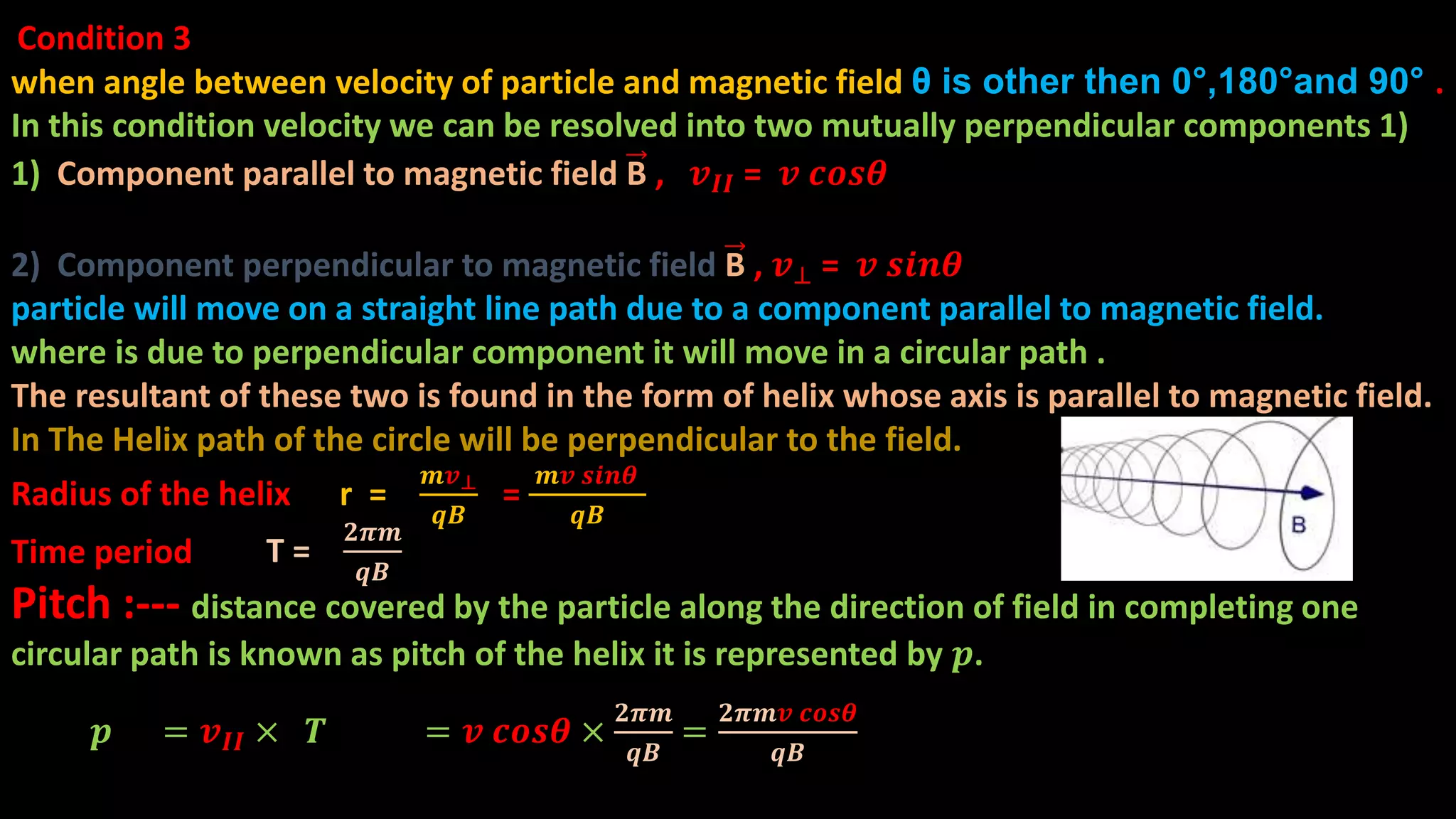 Lorentz Force Magnetic Force on a moving charge in uniform Electric and ...