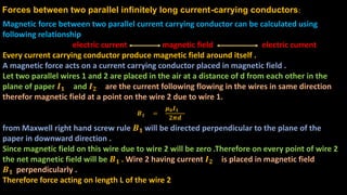 Lorentz Force Magnetic Force on a moving charge in uniform Electric and ...